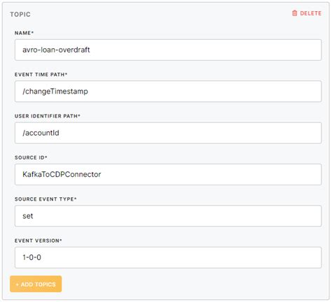 Connector Kafka Meiro Docs