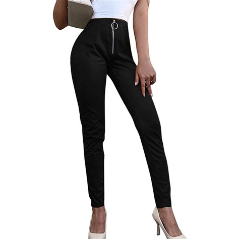 Vertvie Women High Waist Skinny Stretch Pencil Pan Grandado