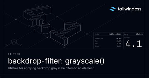 Backdrop Filter Grayscale Filters Tailwind Css