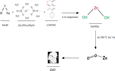 Reactive Pathway For The Preparation Of Zno Nanoflowers Download Scientific Diagram