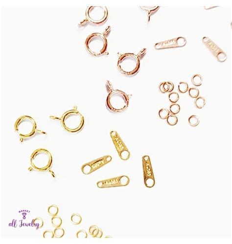 마켓올주얼리 14k 잠금고리 A바 Sr잠금장식 영고리 티몬