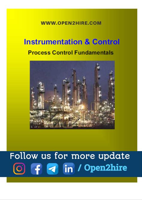 Instrumentation And Control Process Fundamentals