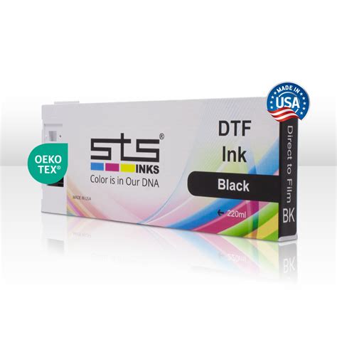 Sts Inks Dtf Direct To Film Ink Cartridge 220ml