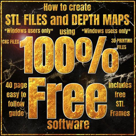3d Stl Model Guide Cnc Router And 3d Printer Files Digital Download Etsy