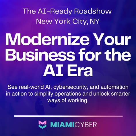 The Ai Ready Roadshow Nyc Nyc Ai Events May 22 2026