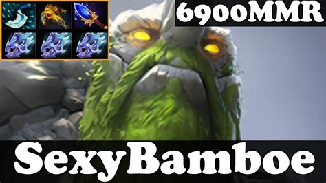 Dota 2 Sexybamboe 6900 Mmr Plays Tiny Ranked Match Gameplay Youtube
