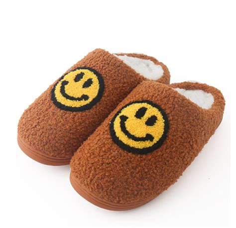 Heart Bunny Fluffy Slippers Cute Slipper Smile Warmer Slippers Fluffy