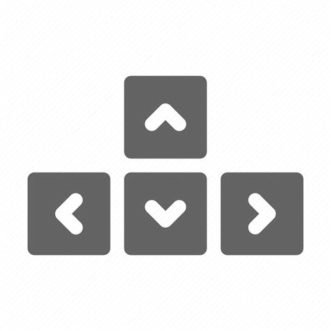 Arrow Keyboard Keypad Icon Download On Iconfinder