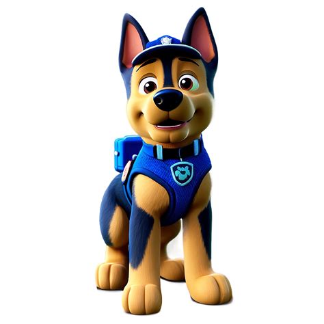 Download Chase German Shepherd Paw Patrol Png Rqr10