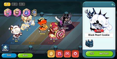 This Is My Current Team For Black Pearl Cookie Any Tips So I Can Beat
