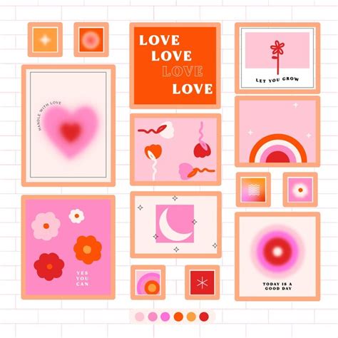 Premium Vector Cute Wall Art