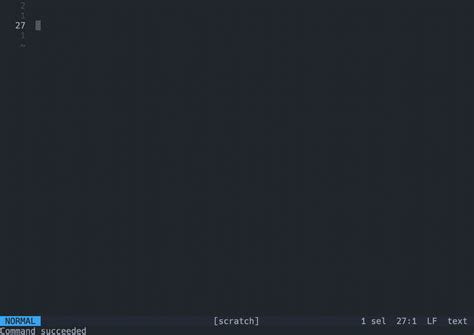most important commands in helix dev community