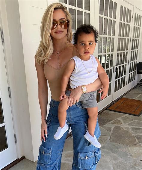 True Thompson Cuddles Brother Tatum In New Photo And Fans Think Khloe