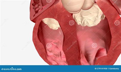 The Septum Of The Heart Stock Illustration Illustration Of Venule
