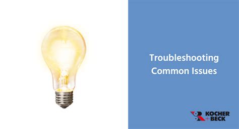 Troubleshooting Common Issues Kocherbeck Academy
