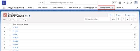 Form Response Viewer Axsy Knowledge