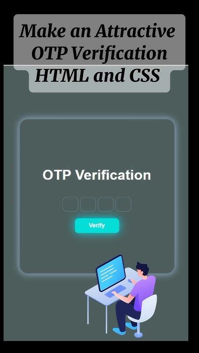 Otp Verification Page In Html And Css Youtubeshorts Css Html Otpverification Youtube