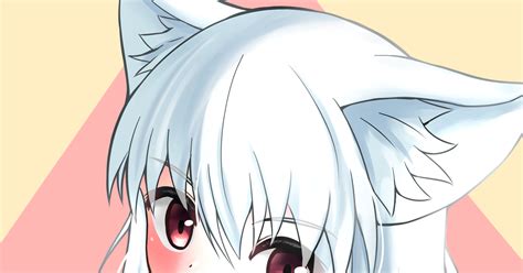 女の子 白髪ケモミミ とりキッドのイラスト Pixiv