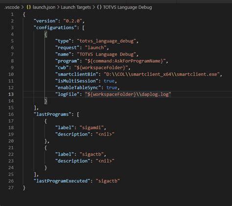 Não Executa Smartclient Debug Vscode · Issue 719 · Totvstds Vscode
