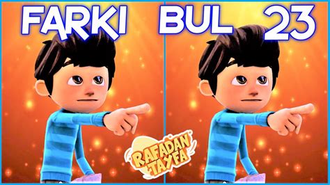 RAFADAN TAYFA Farkı Bul 23 Fark Bulma Oyunu Yeni Bölümleri TRT