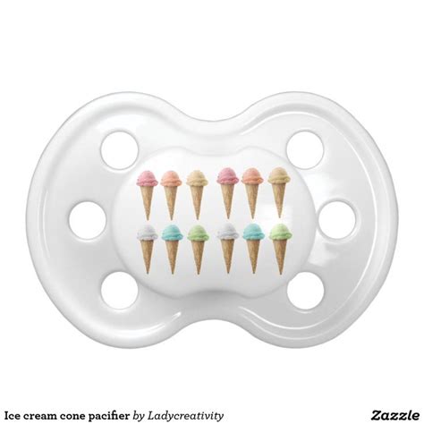 Ice Cream Cone Pacifier Booginhead Pacifier Pink T Ideas Pink