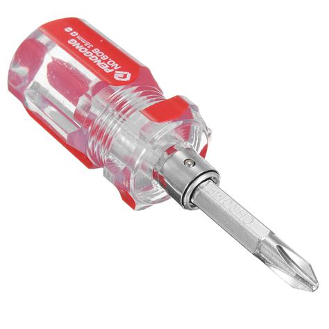 New Mini Dual Purpose Screwdriver Flat Phillips Screwdriver Utility