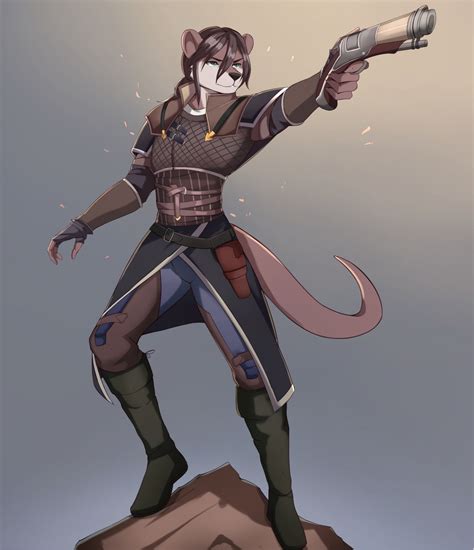 278450 Safe Artistkironzen Oc Oc Only Mammal Mouse Rodent Anthro 2022 Armor Black