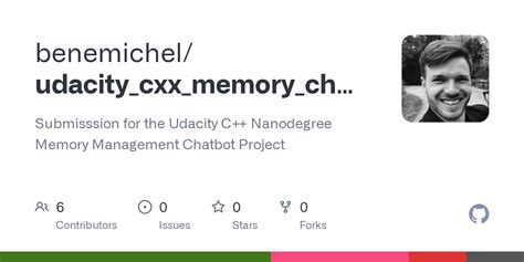 GitHub Benemichel Udacity Cxx Memory Chatbot Submisssion For The