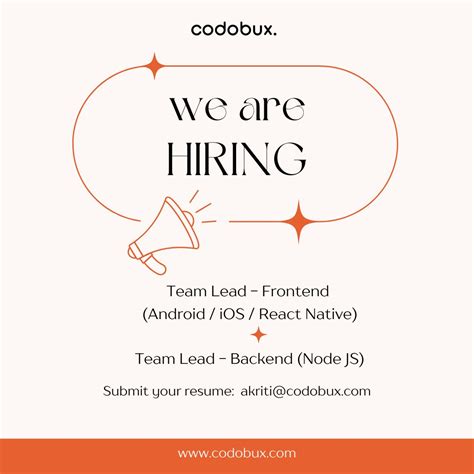 Wearehiring Teamlead Frontend Backend Reactnative Nodejs Akriti Sood 72 Comments