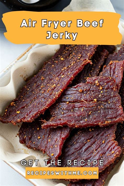 Air Fryer Beef Jerky Recipe Dry Beef Jerky Recipe Gourmet Jerky