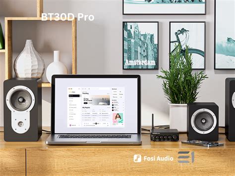 Fosi BT30D Pro DAC / 2.1 Class D Power Amplifier (2x 165w + 1x 350w ...