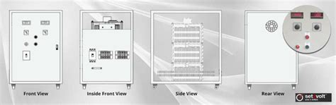 Motorised Three Phase Variable Transformers Sinalda Uk