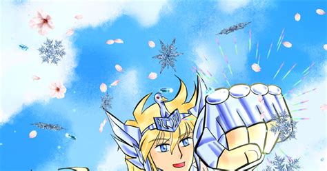 聖闘士星矢 雪と空と桜 びれいかのイラスト Pixiv