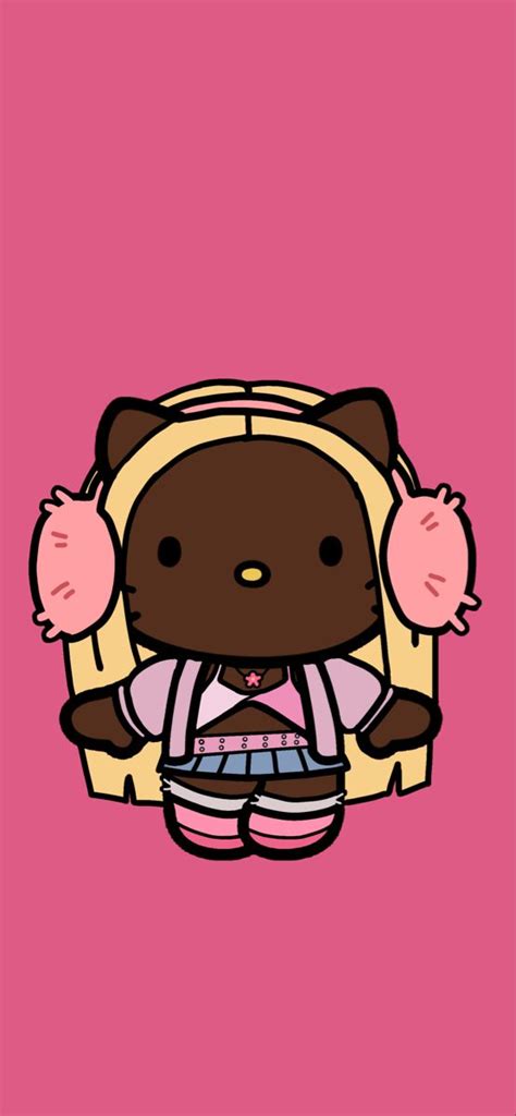 Afroblack Hello Kitty Aaliyahcore Hello Kitty Drawing Hello Kitty