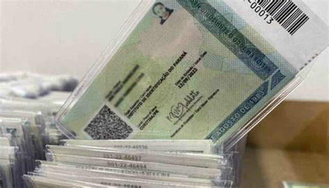 Nova Carteira De Identidade Nacional Começa A Ser Emitida No Pr