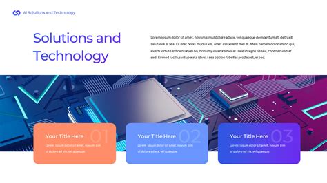 AI Solutions And Technology Google Slides Themes