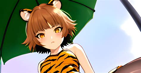 女の子 ぱんつ虎の 4 Aiジョーイ狼のイラスト Pixiv