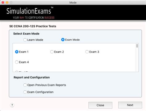 Sim Ex Practice Exams MacOS App For CCNA 200 301