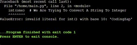 What Are Different Types Of Errors In Python Codingzap