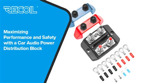 Maximizing Performance And Safety With A Car Audio Power Distribution