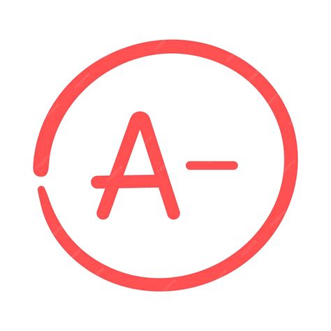 Premium Vector Grading System Isolated On Background Vector Illustration