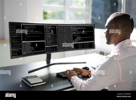 African american software engineer working hi-res stock photography and ...