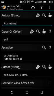 rename camera images from exif data using tasker android enthusiasts