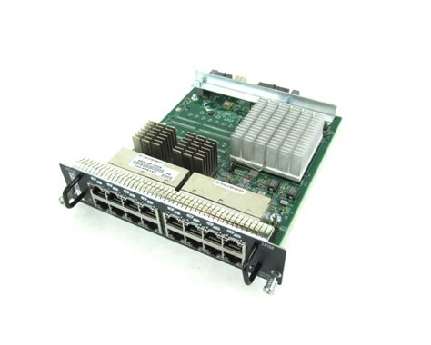 juniper 750 026182 16 port gigabit ethernet xpim for srx650 srx550