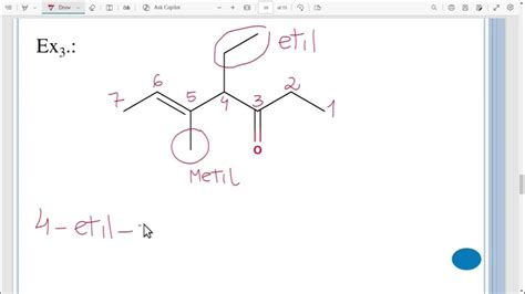 QuÍmica OrgÂnica Nomenclatura De Compostos Ramificados Youtube