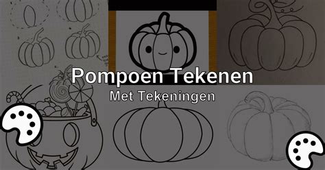 Pompoen Tekenen Met Tekeningen
