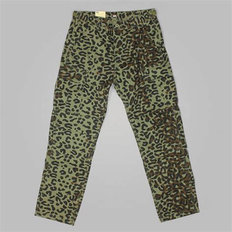 Levis Skate Cargo Pant Burnt Olive Camo Levis Trousers