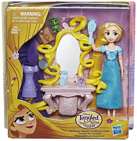Disney Tangled The Series Rapunzel Bedroom Vanity Figure Set Hasbro