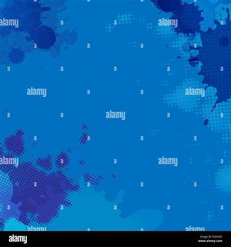 Blue Blob Background Stock Photo Alamy