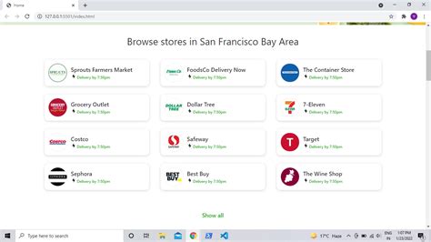 Github Maddy Oinstacart Clone A Collaborative Project Made By A